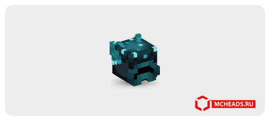 Warden Plushie — 78730 — Minecraft head