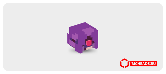 Коллекционер Poe — Голова Майнкрафт