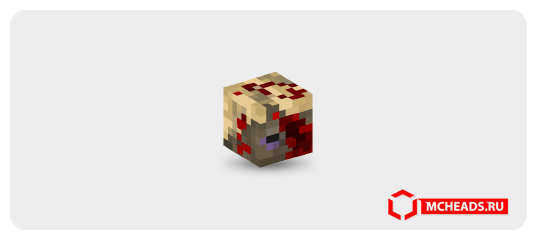 Injured Husk — Minecraft head