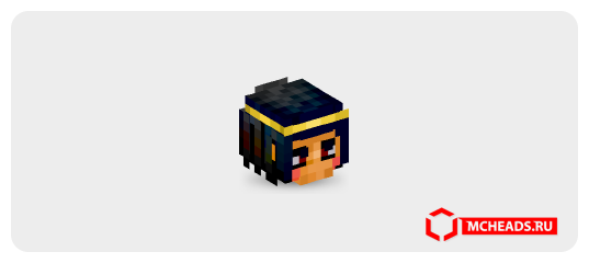 Isis — Minecraft head