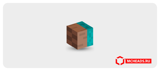 Steve Arm — Minecraft head