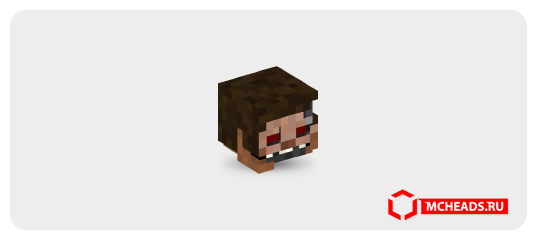 Evil Steve — 12104 — Minecraft head