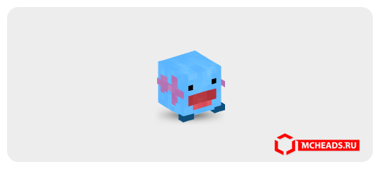Wooper (#193) — Minecraft head
