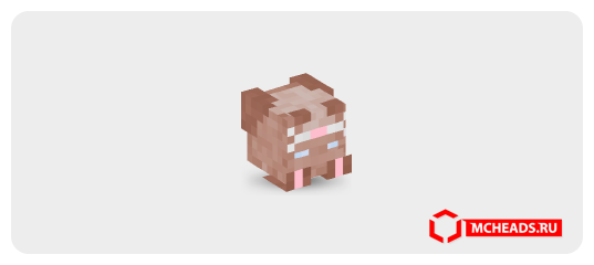 Dead Rabbit (brown) — Minecraft head