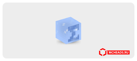 Ice Sigma — Minecraft head