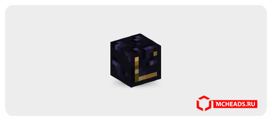 Standard Galactic E — Minecraft head