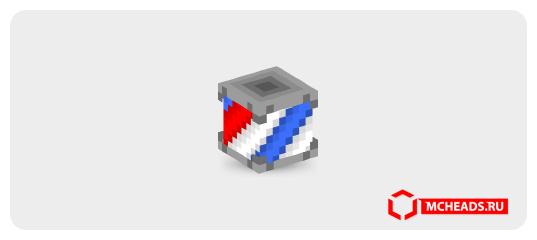 Barber's Pole — Minecraft head