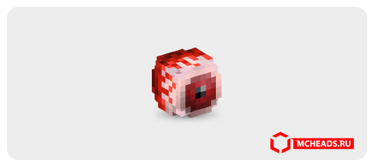 Scarlet Eye — Minecraft head