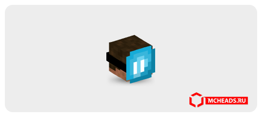 Steve with Allay Mask — Minecraft head