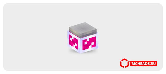 Potion (pink) — 23884 — Minecraft head
