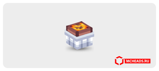 Portuguese Custard Tart — Minecraft head