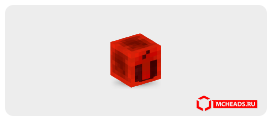 Redstone Block Ú — 65969 — Minecraft head