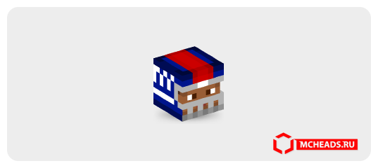 Football Player — 3113 — Minecraft head
