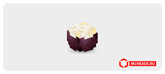 Mangosteen (peeled) — Minecraft head