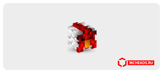 Rooster — 25335 — Minecraft head