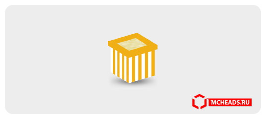 Popcorn — 61521 — Minecraft head