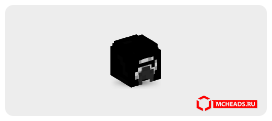 Kylo Ren — 2841 — Minecraft head