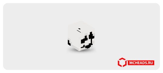 WD Gaster — Minecraft head