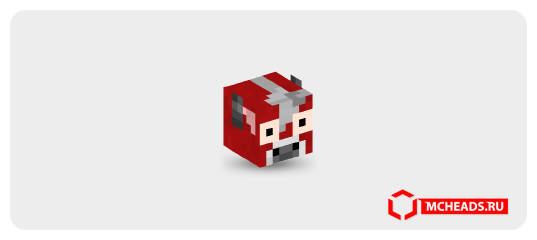 Crazy Mooshroom — Minecraft head