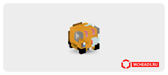 Вайбел (cybel orange) — Голова Майнкрафт