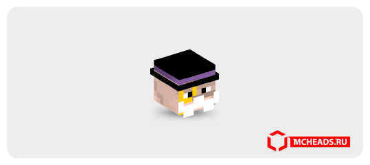 Monopoly Man — Minecraft head