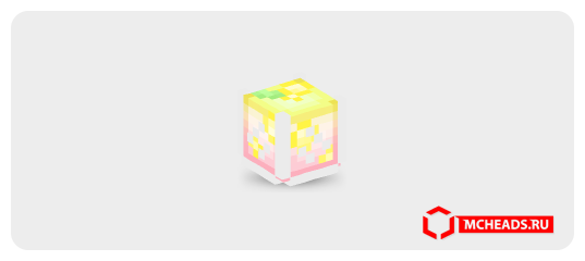 Garnished Pink Lemonade Juice — Minecraft head