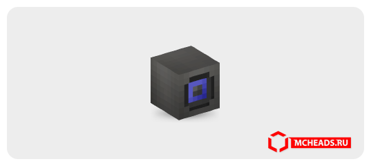 Speaker (blue) — 8654 — Minecraft head