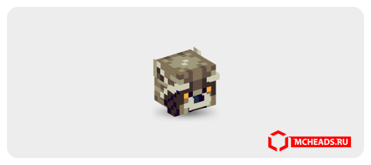 Raccoon 'Rocket' — Minecraft head