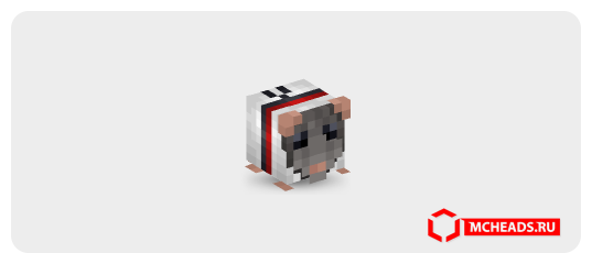 Karate Master Rat — Minecraft head