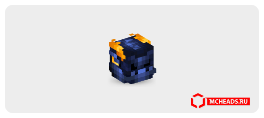 Obsidian Dragon — Minecraft head