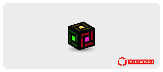 Elemental Block — Minecraft head