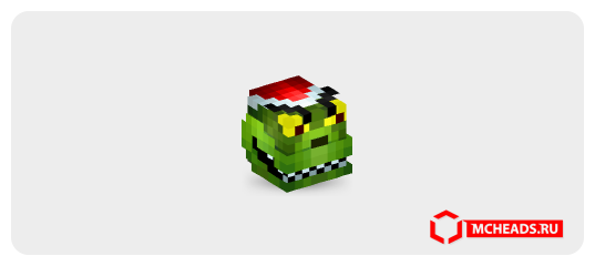 Grinch — 3243 — Minecraft head