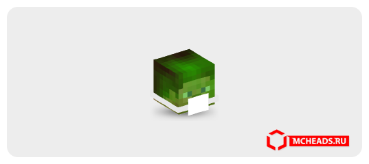 Sick Steve — Minecraft head