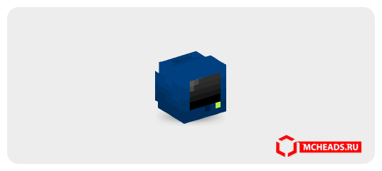 Monitor (blue) — 11578 — Minecraft head
