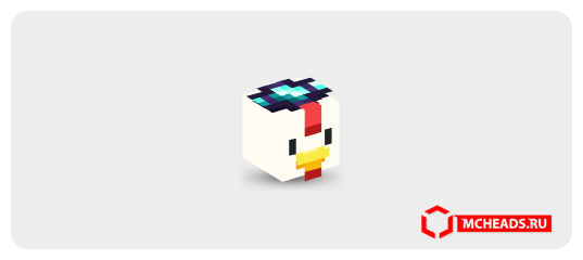 Chicken Minion XII — Minecraft head