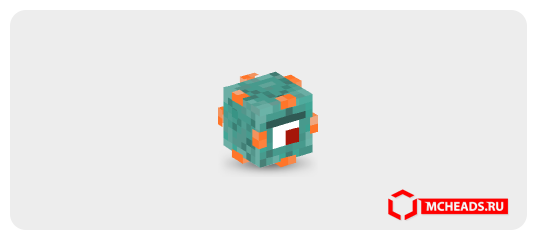 Guardian — 666 — Minecraft head