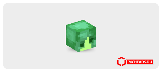 Slime Woman — 83814 — Minecraft head