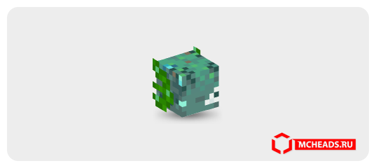 Drowned Axolotl — Minecraft head