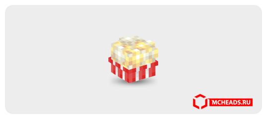 Popcorn — 12037 — Minecraft head
