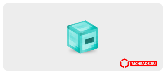 Diamond Minus — Minecraft head