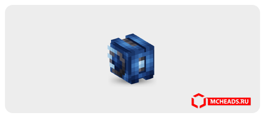 Elemental Prototype (Water) — Minecraft head