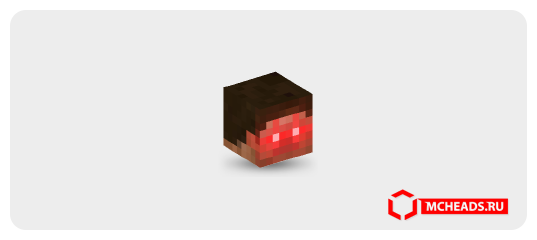 Evil Steve — Minecraft head