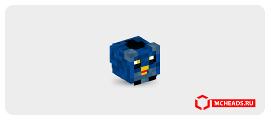 Furby (Dark Blue) — Minecraft head