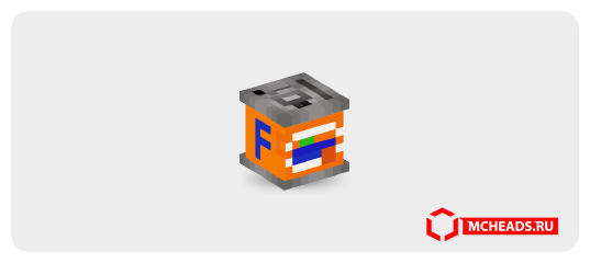 Fanta — 49 — Minecraft head