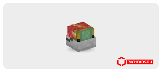 Salmon in a Bucket — 18644 — Minecraft head
