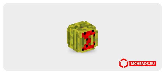 Watermelon ∑ (Sigma) — Minecraft head