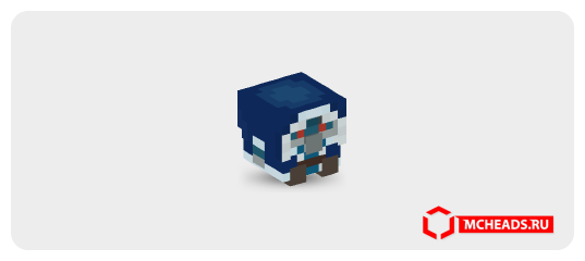 Iceologer Plushie — Minecraft head
