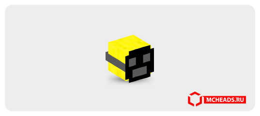 Snifit (yellow) — Minecraft head
