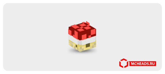 Koopa Shell (red) — Minecraft head