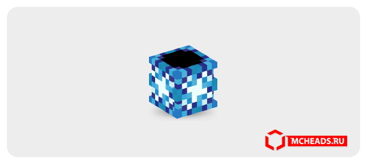 Glazed Terracotta Vase (light blue) — Minecraft head